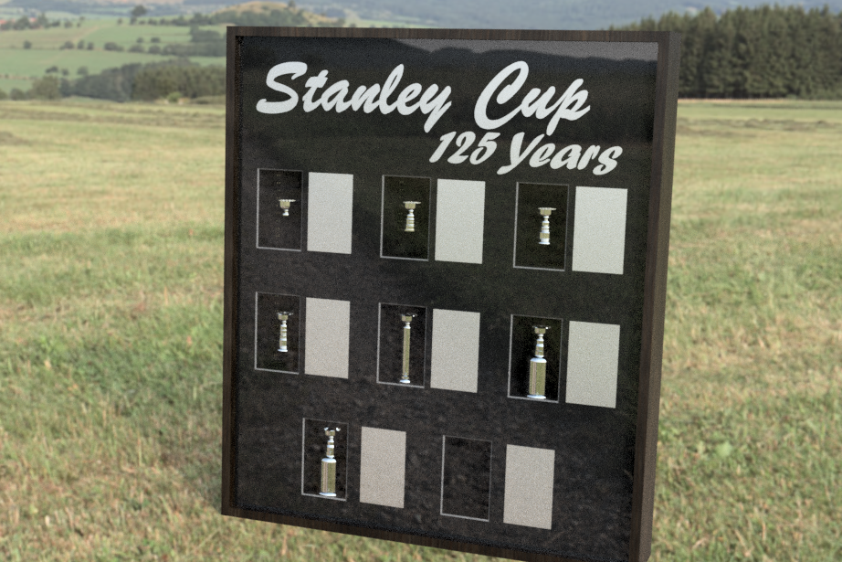 Miniature Stanley Cup Display Case and Alcoves by rsfuhrer | Download ...