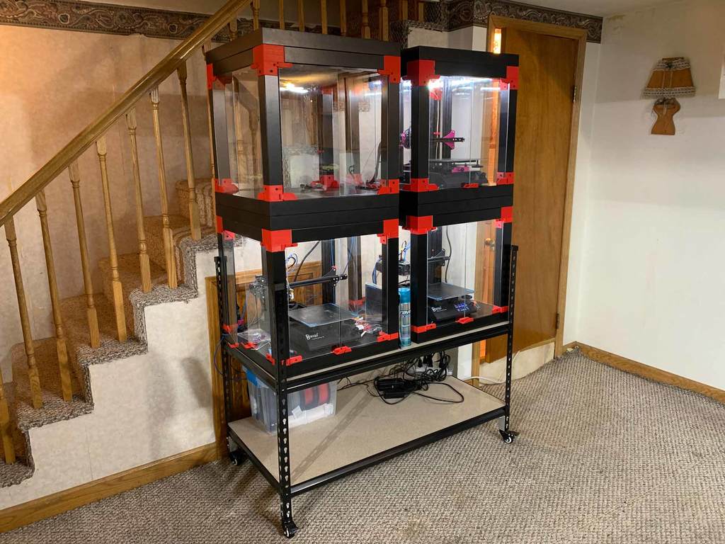 (V2) For BIQU B1 - DIY Enclosure - Remix of Prusa's V2 IKEA Lack ...