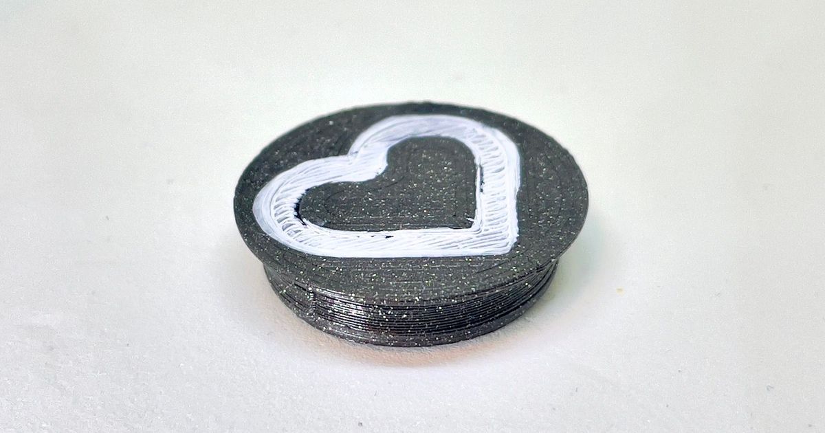 Pop Button by Loiseau créatif | Download free STL model | Printables.com