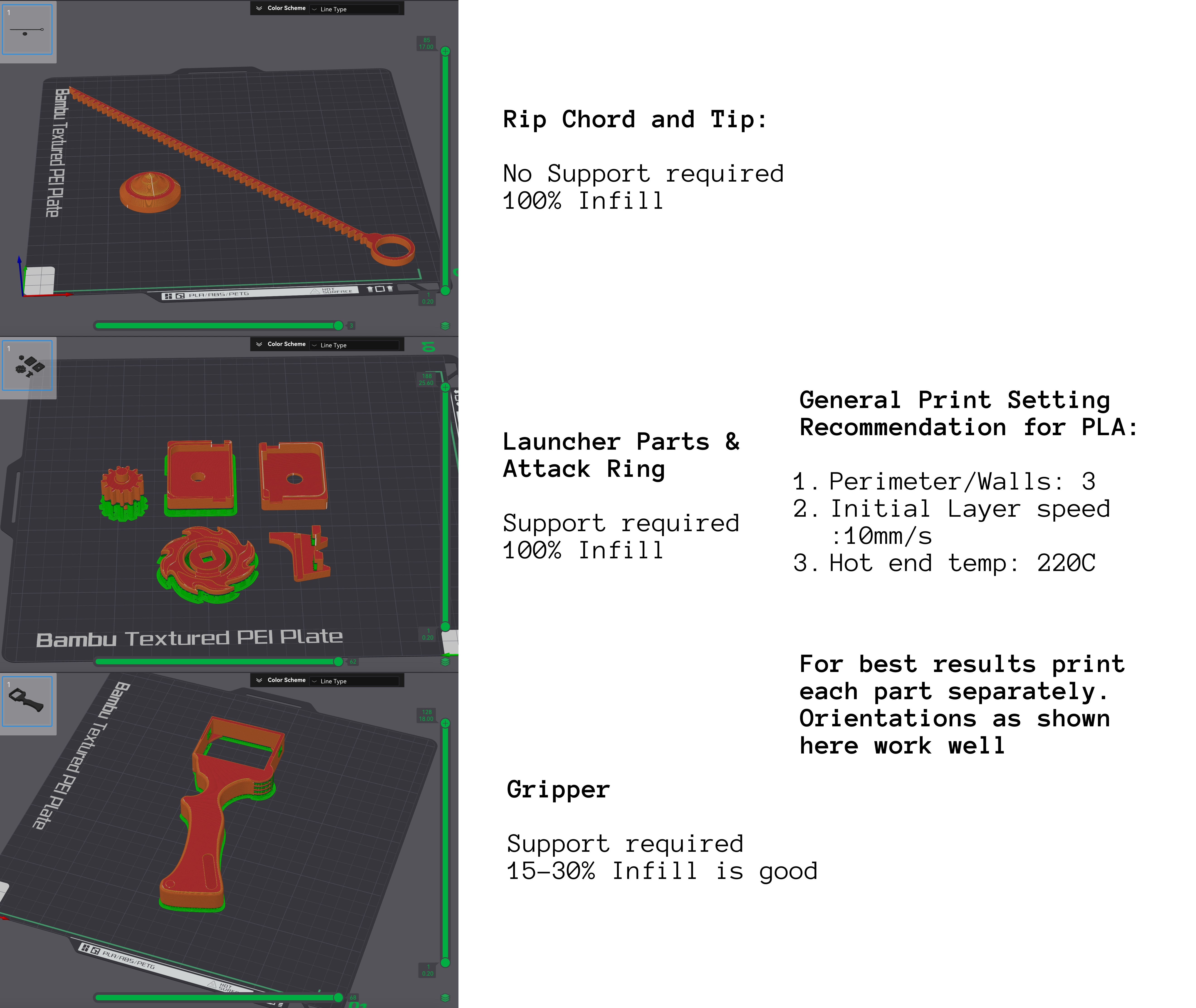 Beyblade - Entirely 3D printable by 3DMason | Download free STL model ...