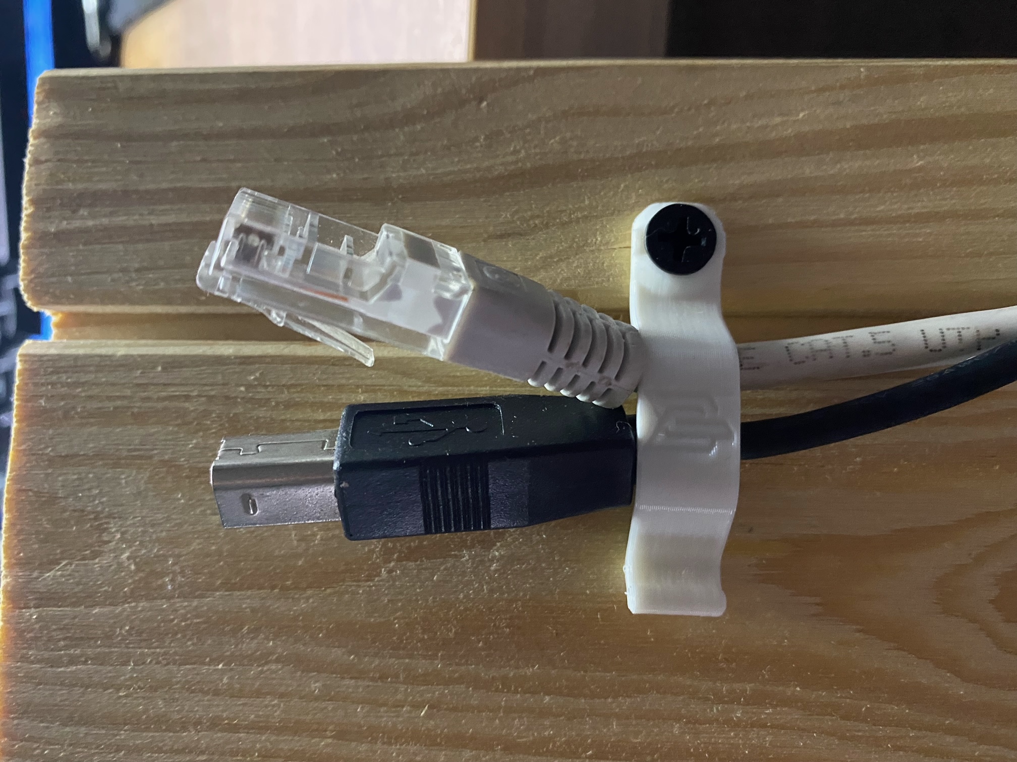 Cable CLIP Organizer by MP3D | Download free STL model | Printables.com