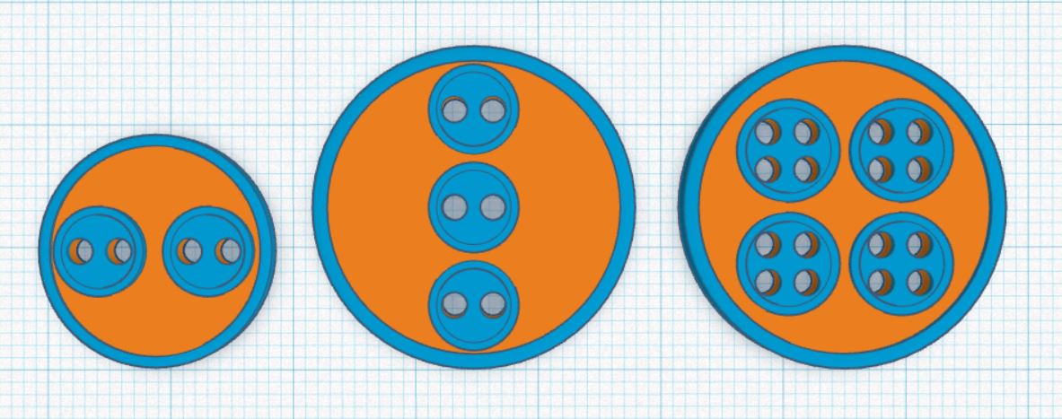 Meta Buttons by GeekMomProjects | Download free STL model | Printables.com