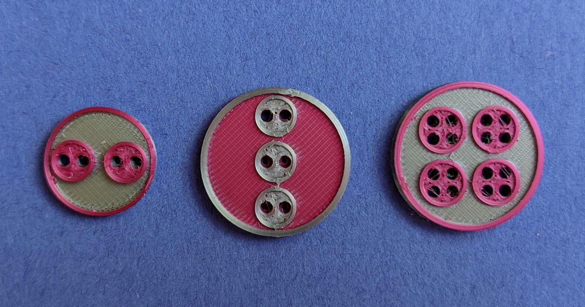 Meta Buttons by GeekMomProjects | Download free STL model | Printables.com