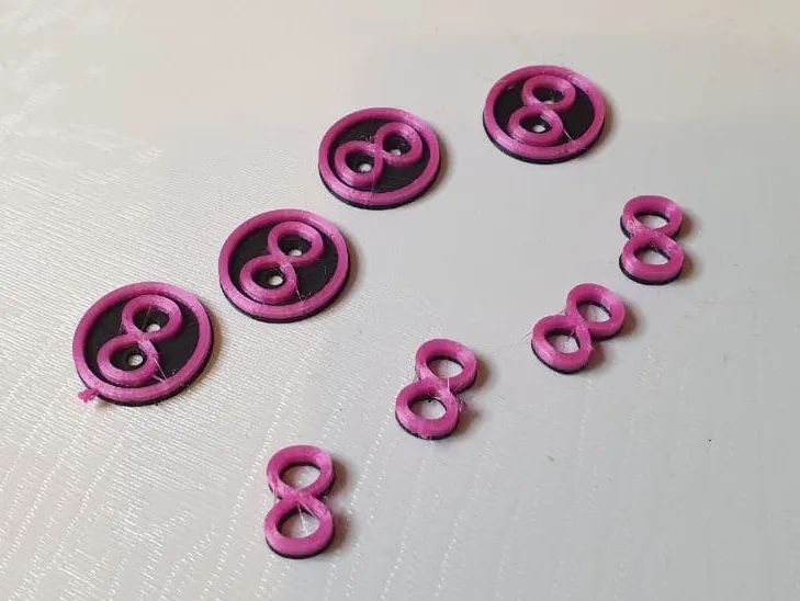 Infinity Button by tarrentaal | Download free STL model | Printables.com