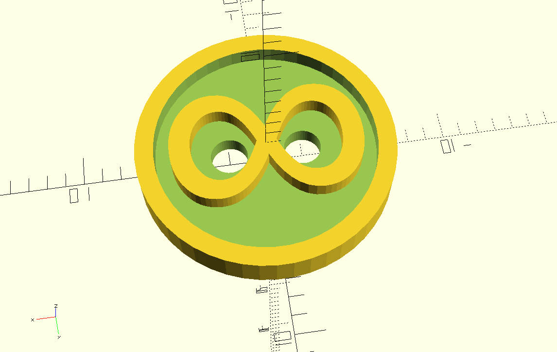 Infinity Button por tarrentaal | Descargar modelo STL gratuito ...