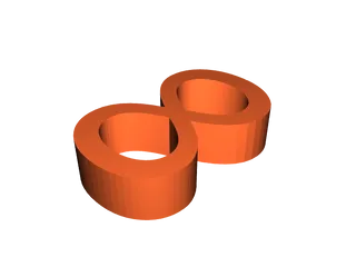 Infinity Button by tarrentaal | Download free STL model | Printables.com