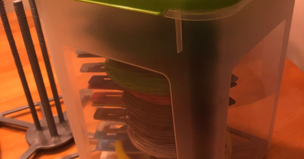 TOES filament samplespool storage by Jens83 | Download free STL model ...