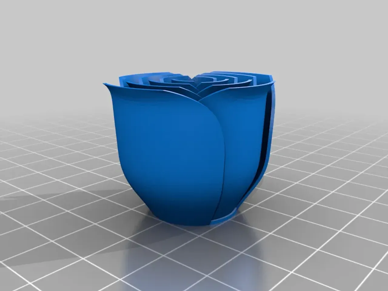 Rose with Long Stem by FoxMckraut | Download free STL model ...