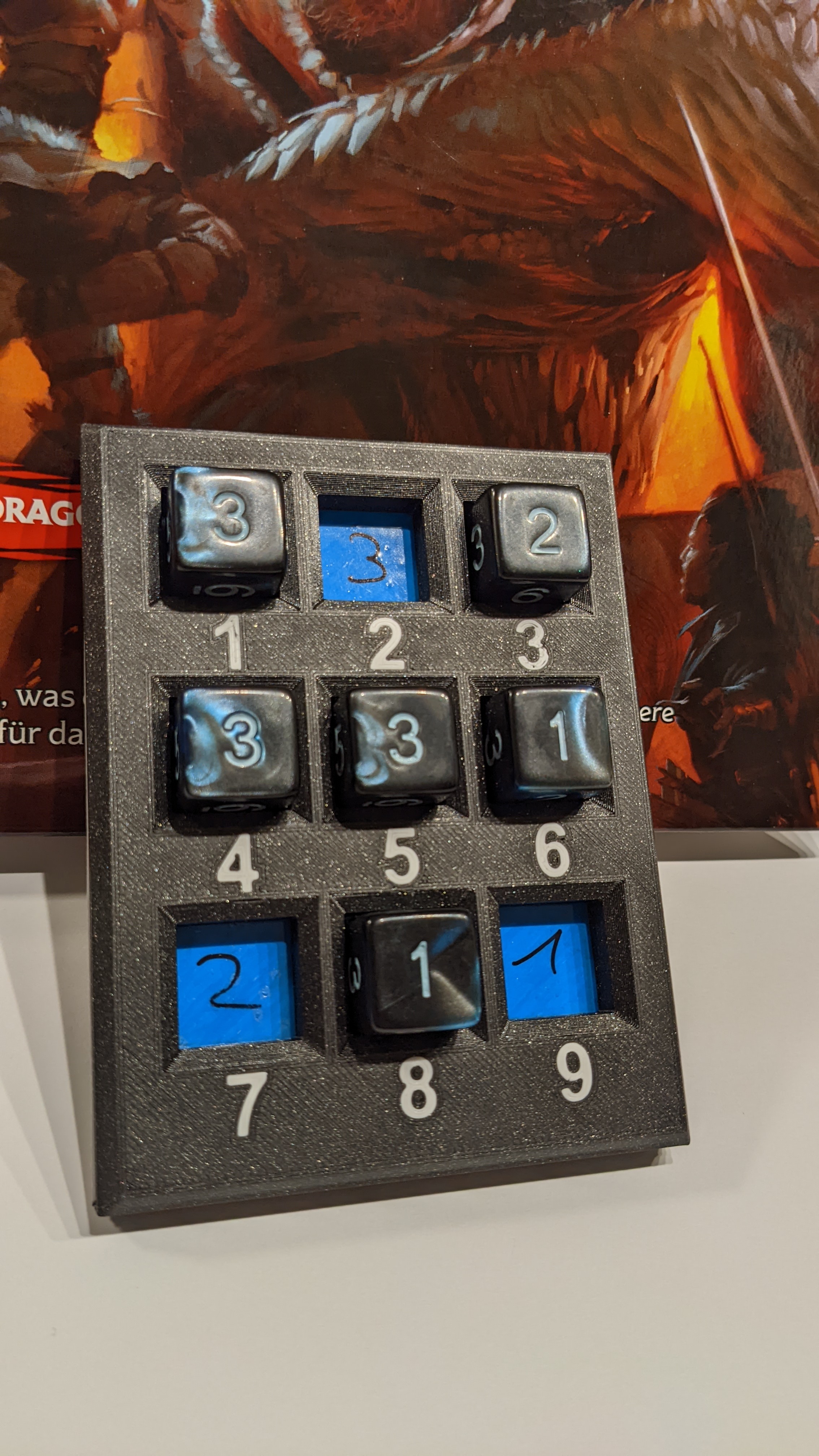 DnD luxury spell counter (single extruder multi colour) by Michl ...