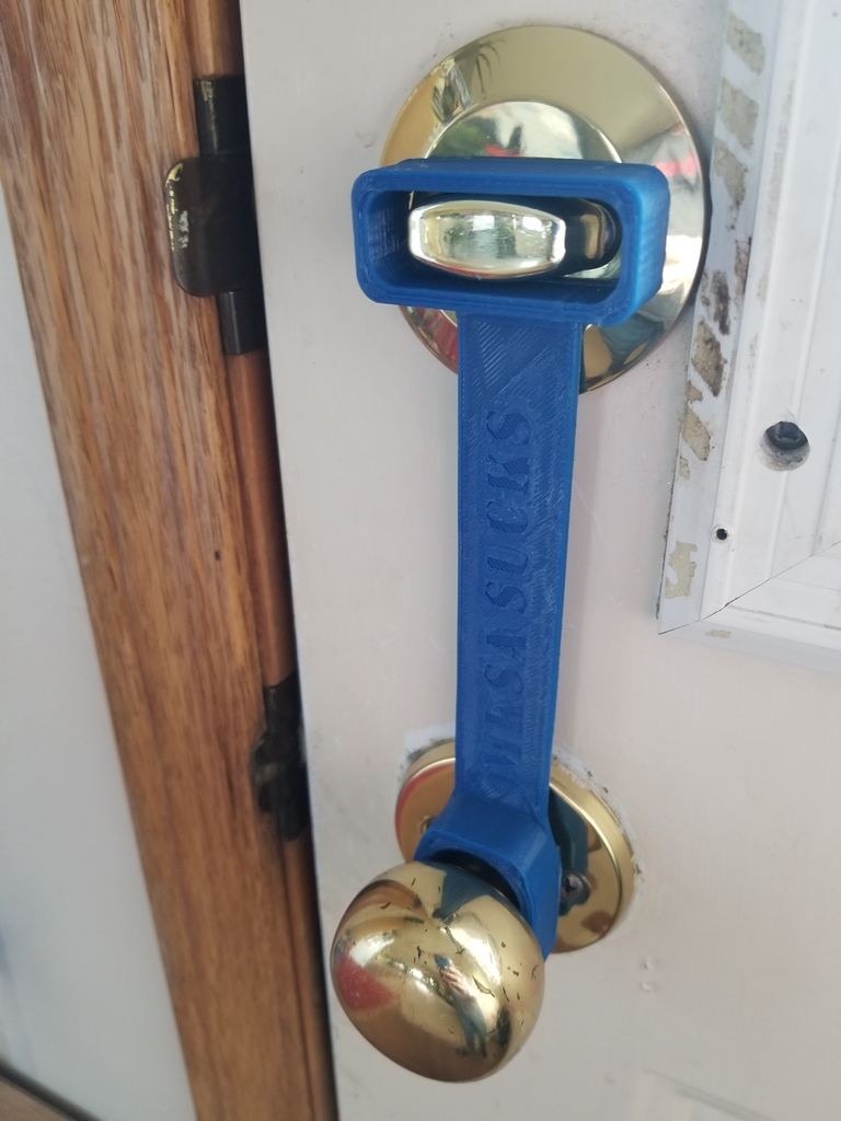 Deadbolt Disable Anti Key by Peterthinks | Download free STL model ...