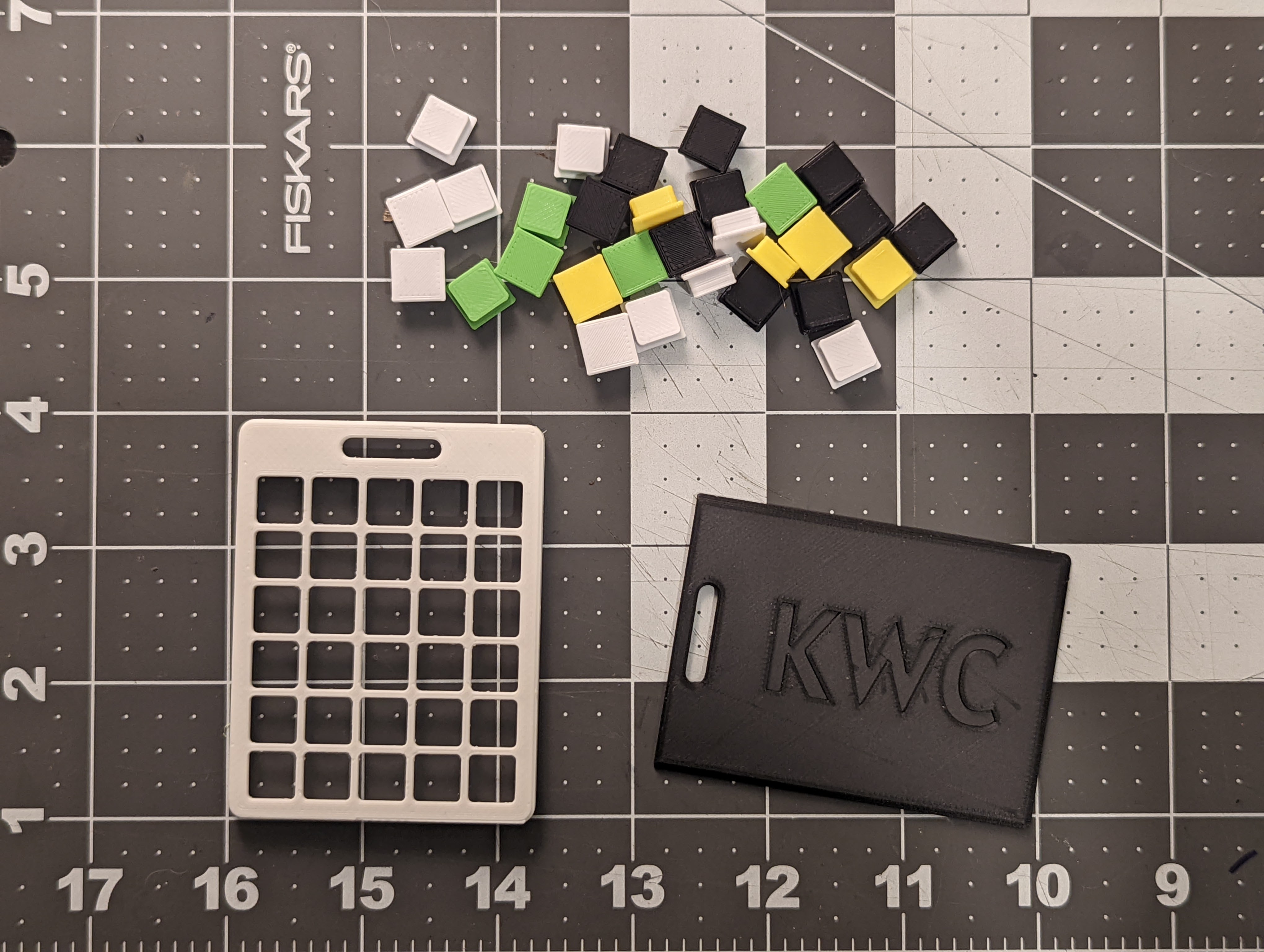 Wordle Score Badge by kriswillcode | Download free STL model ...