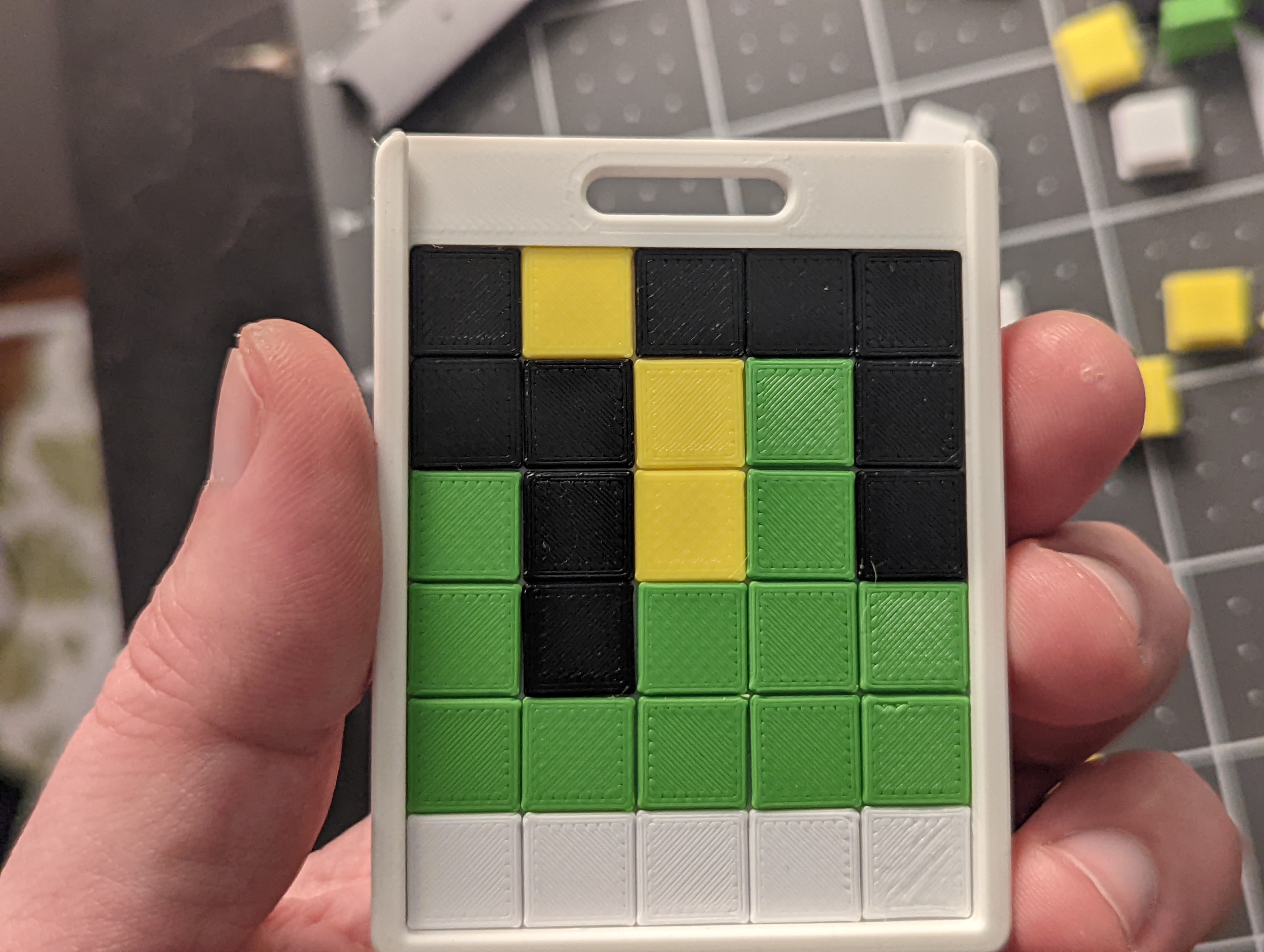 Wordle Score Badge by kriswillcode | Download free STL model ...