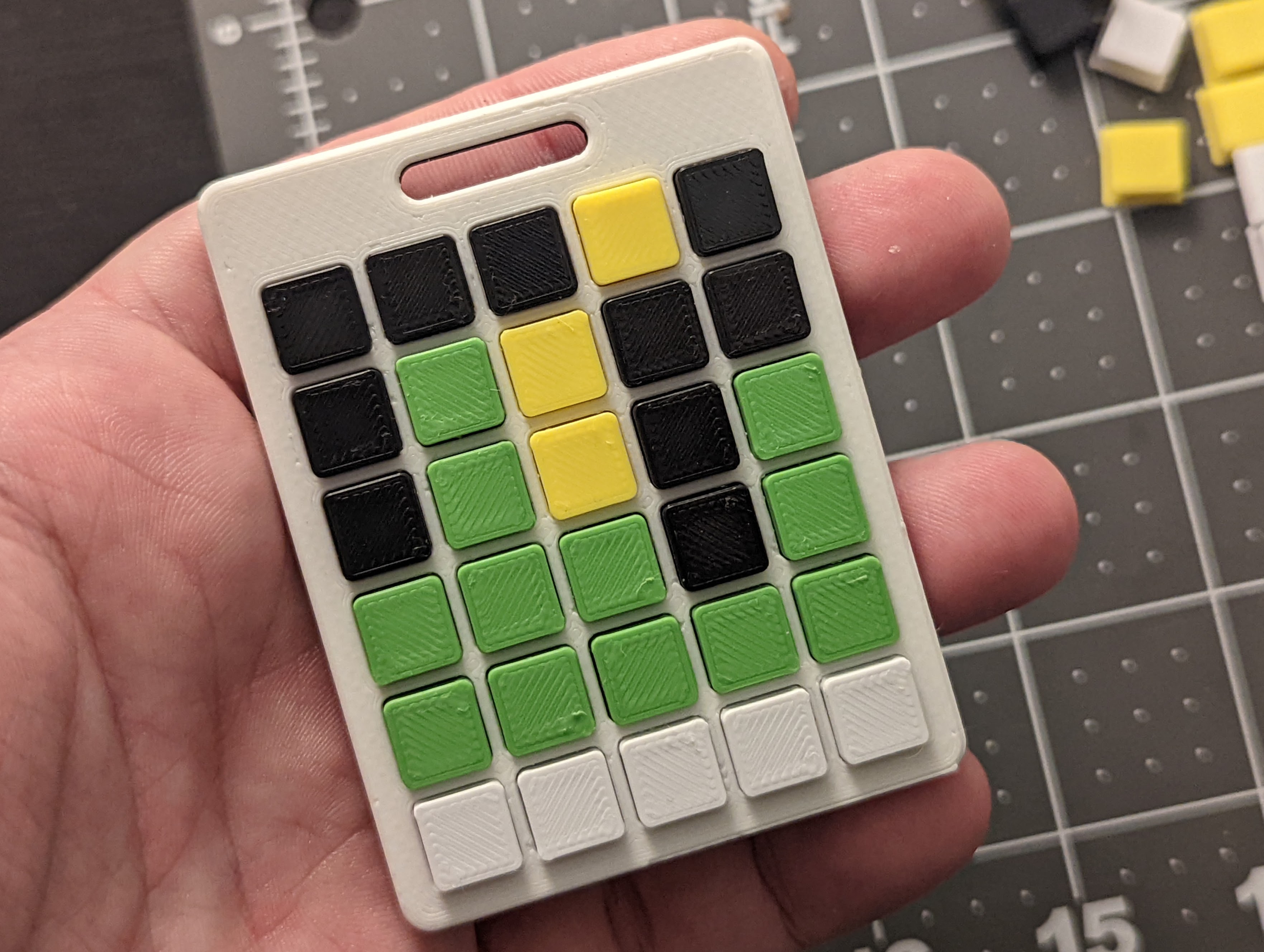 Wordle Score Badge by kriswillcode | Download free STL model ...