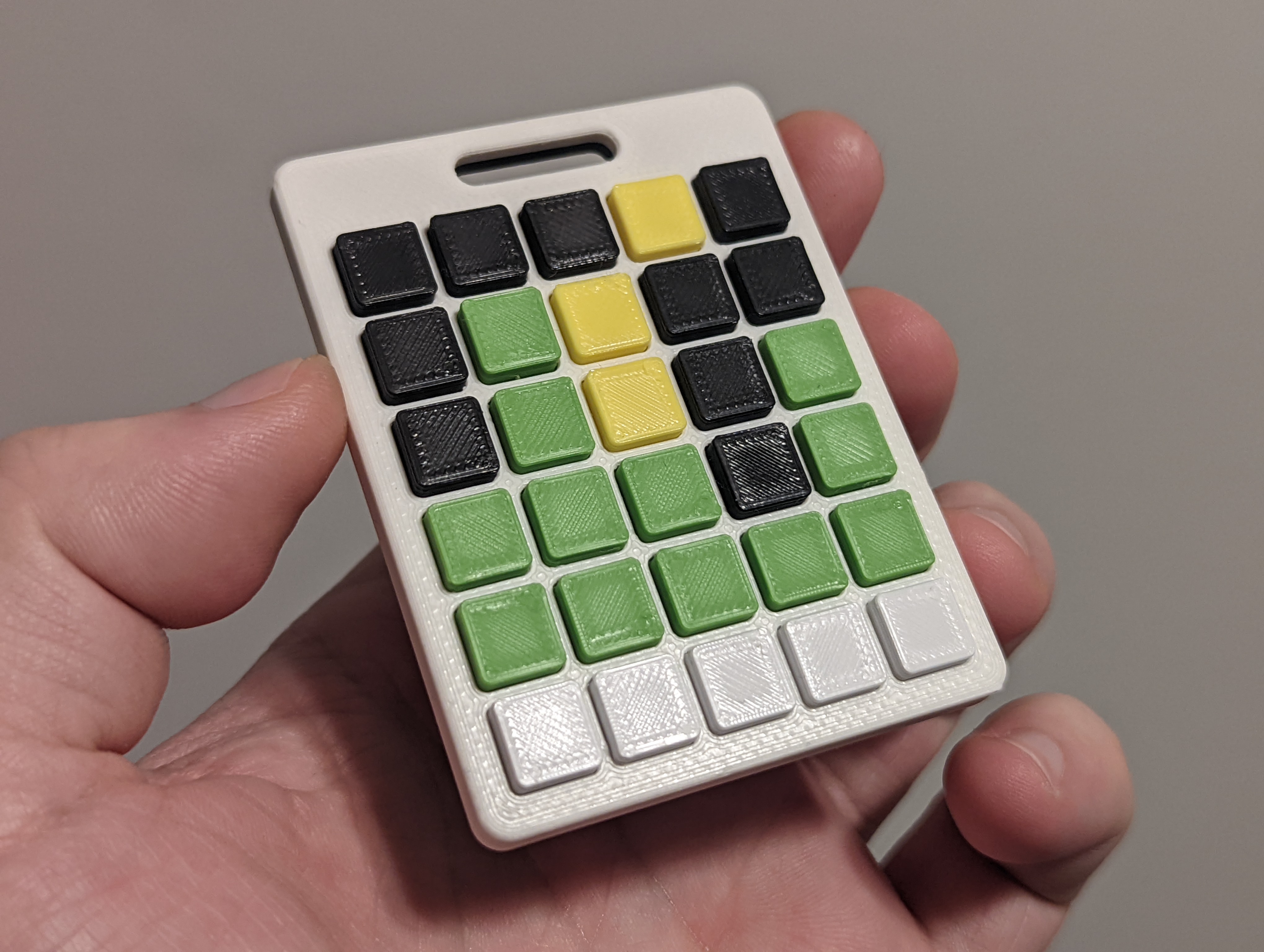 Wordle Score Badge by kriswillcode | Download free STL model ...