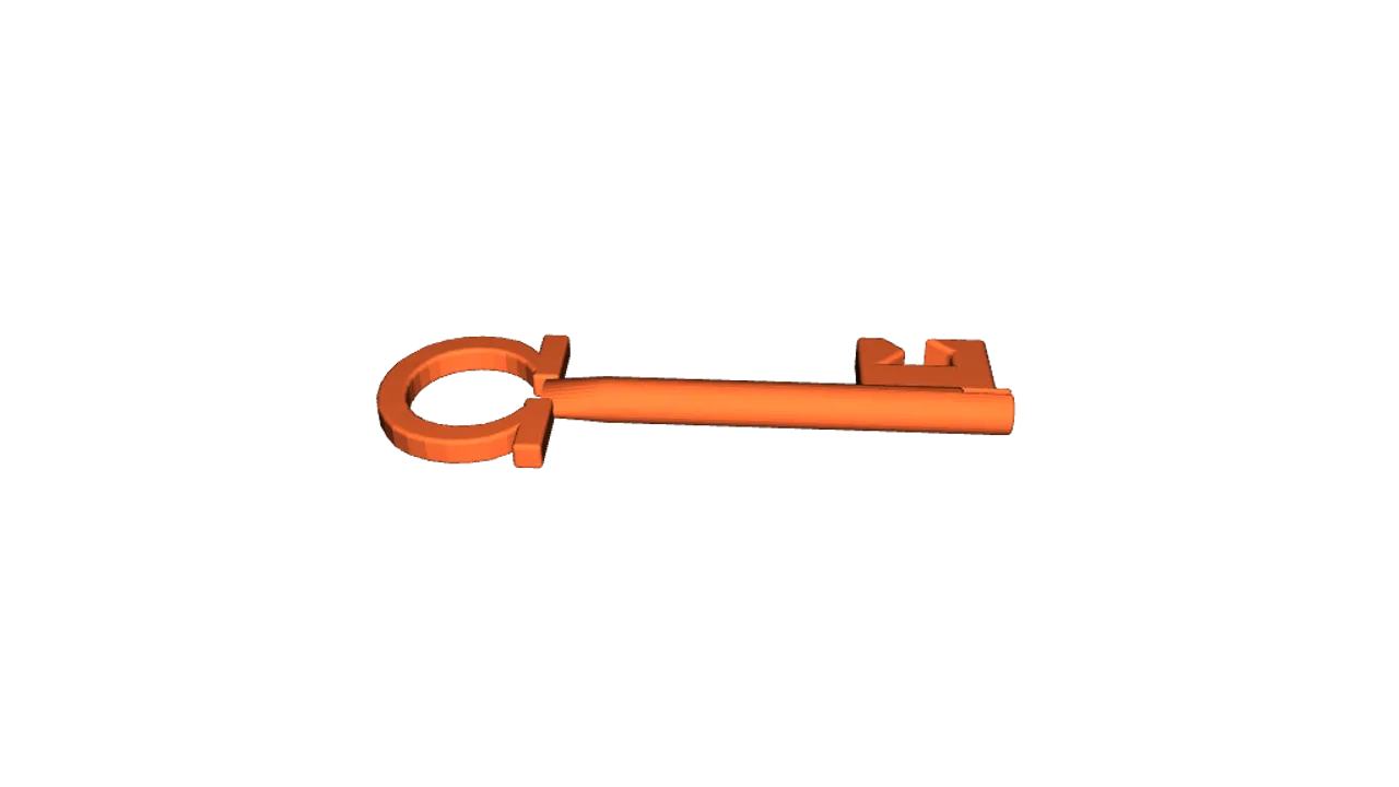 Omega key by Sobolí Ucho | Download free STL model | Printables.com