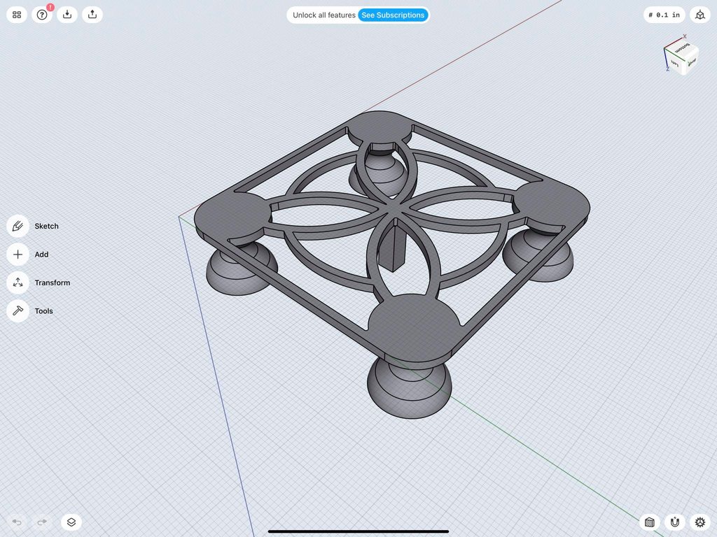 Desk Riser Laptop Stand by Garret Ferg | Download free STL model ...