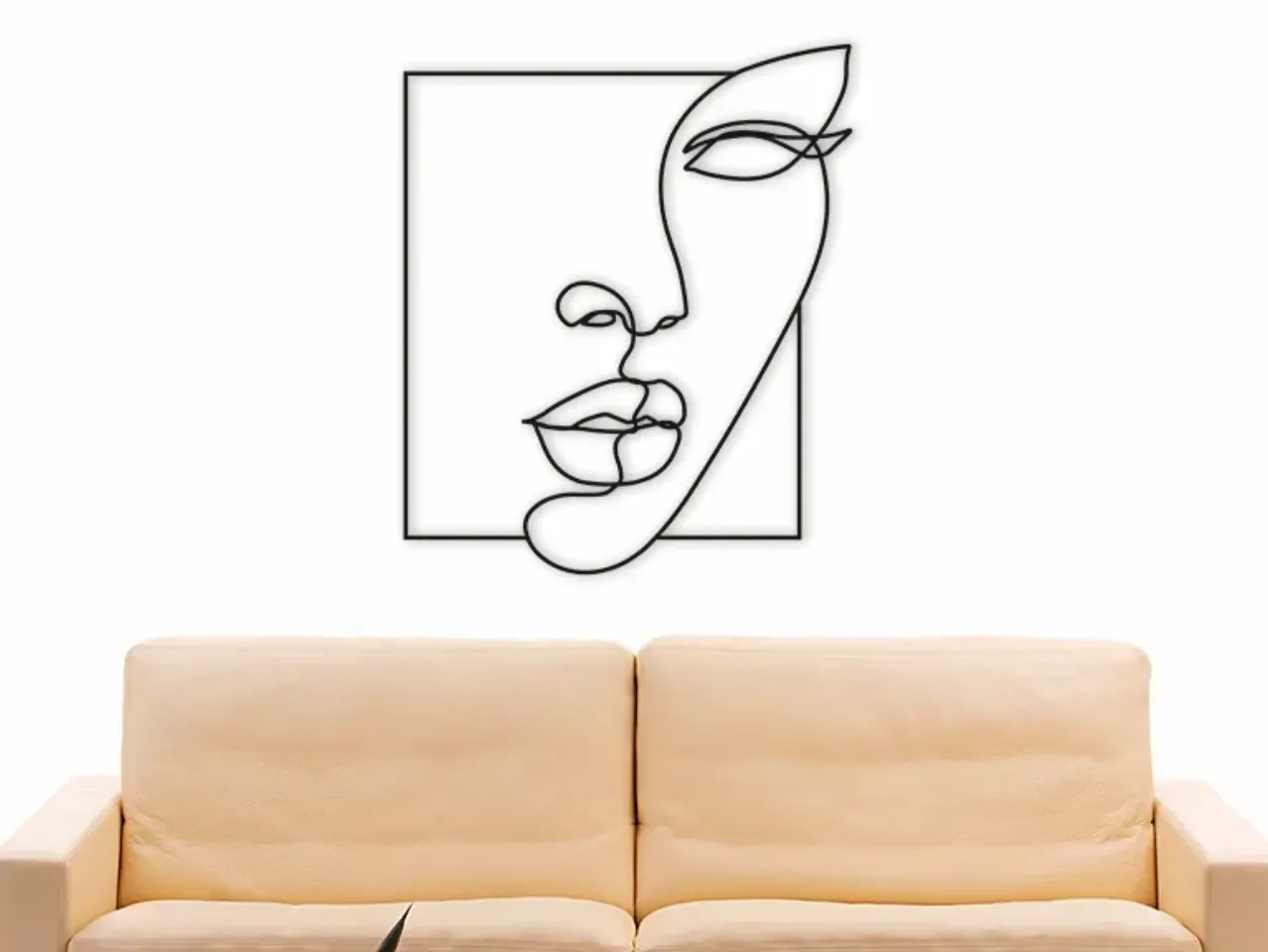 One Line Face by Leonid Babarinow | Download free STL model ...
