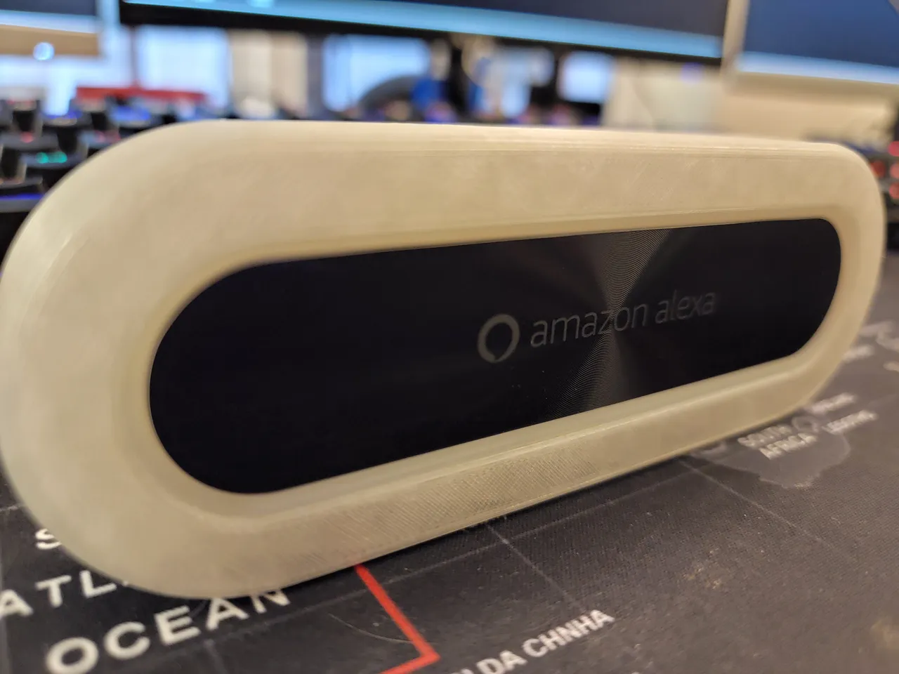 Amazon Alexa Name Plate by EHI | Download free STL model | Printables.com