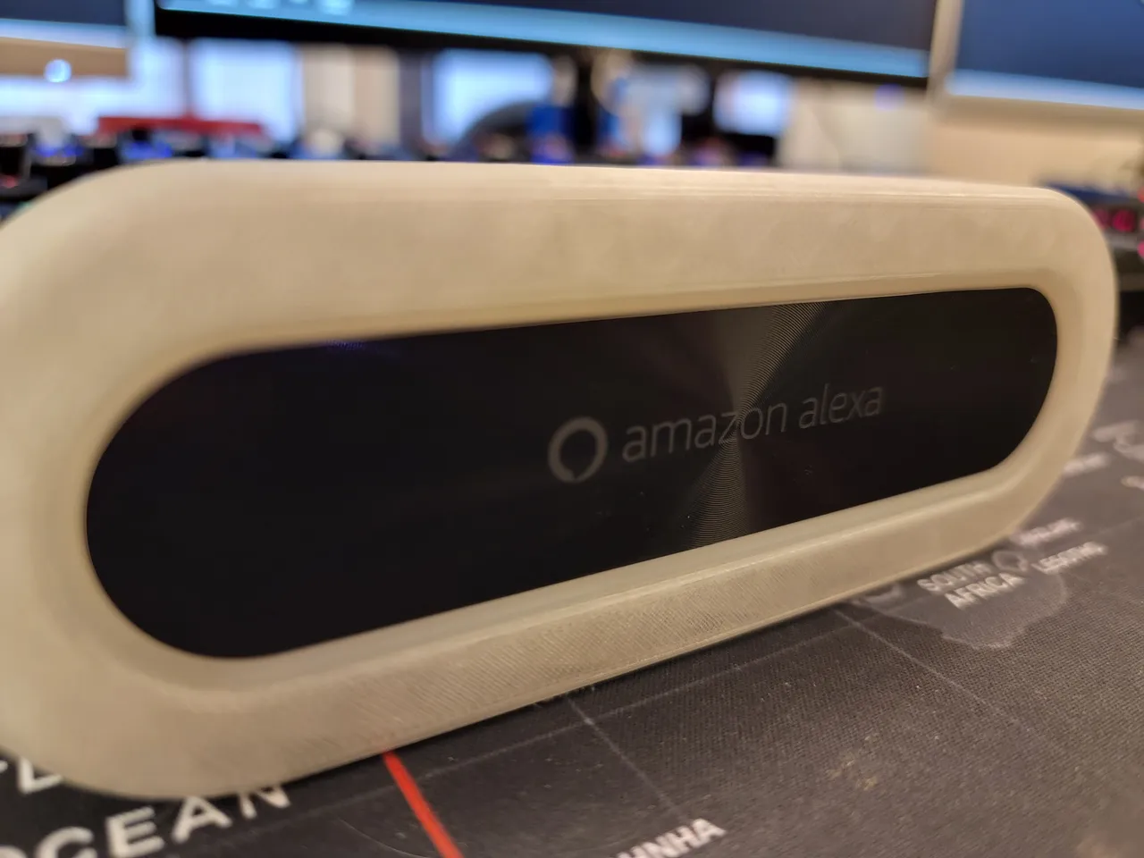 Amazon Alexa Name Plate by EHI | Download free STL model | Printables.com