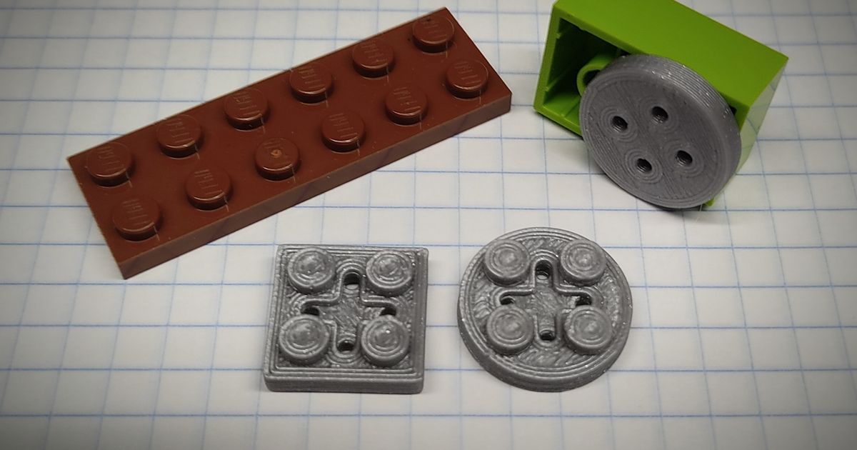 Lego buttons by JuanCallon | Download free STL model | Printables.com