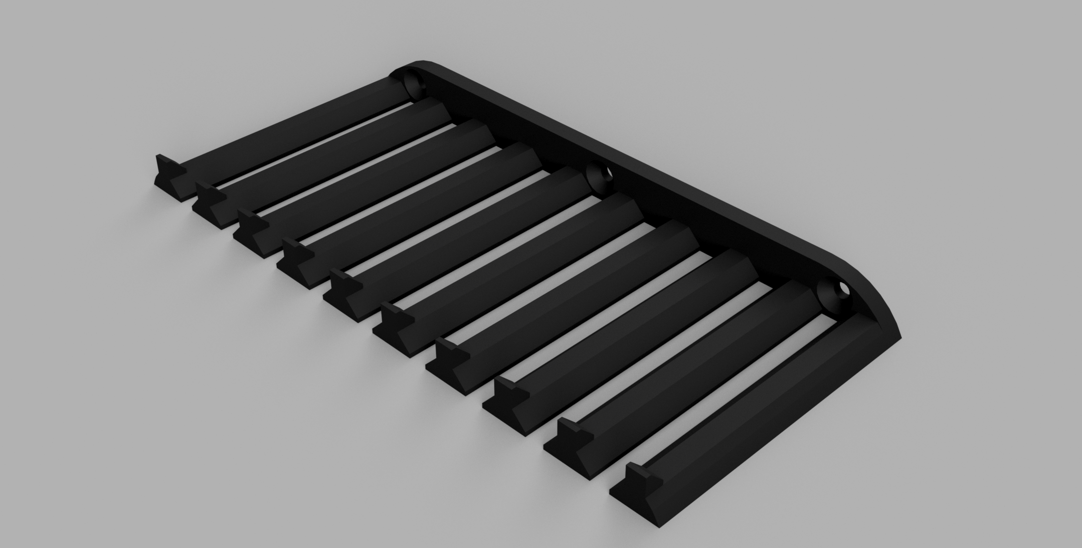 Parametric Cable Organizer by quiccsilvver | Download free STL model ...