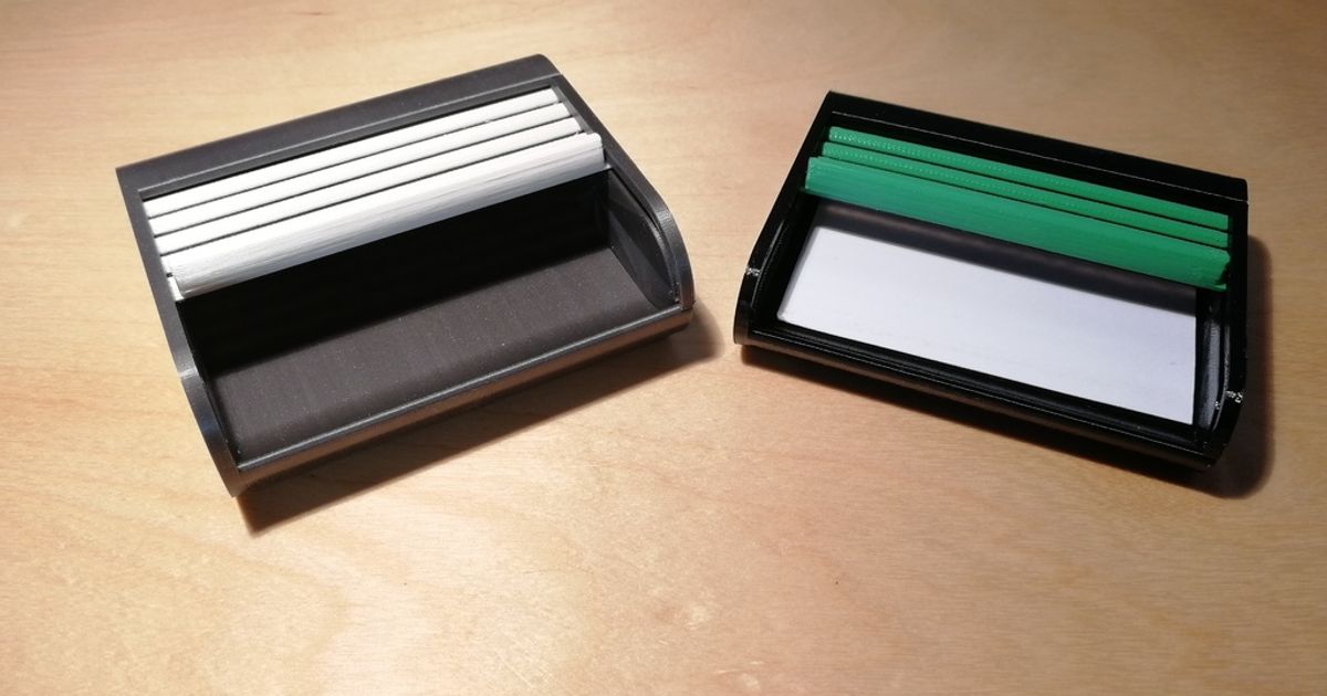 Business Card Case Roll Box by kalabra | Download free STL model ...