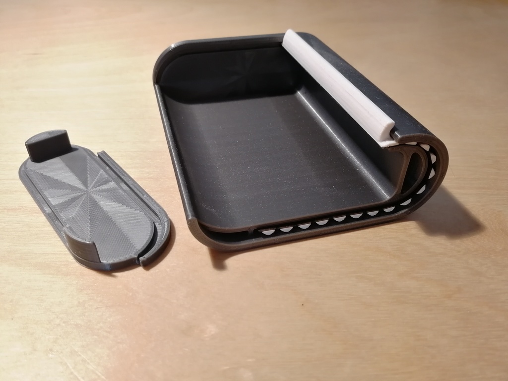 Business Card Case Roll Box by kalabra | Download free STL model ...