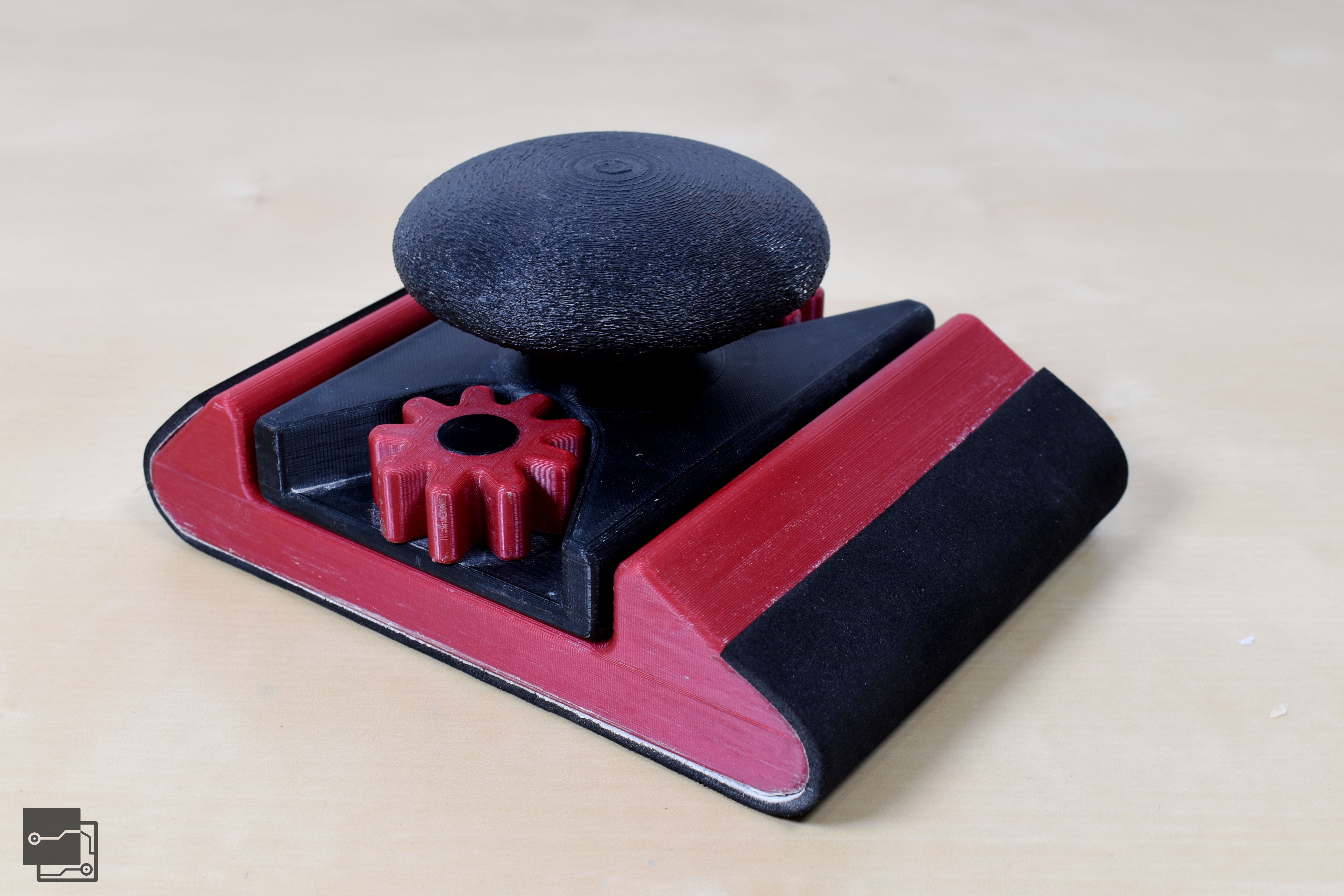 Sanding block - Large 115mm / 4.5in width by Open Hardware Designs ...