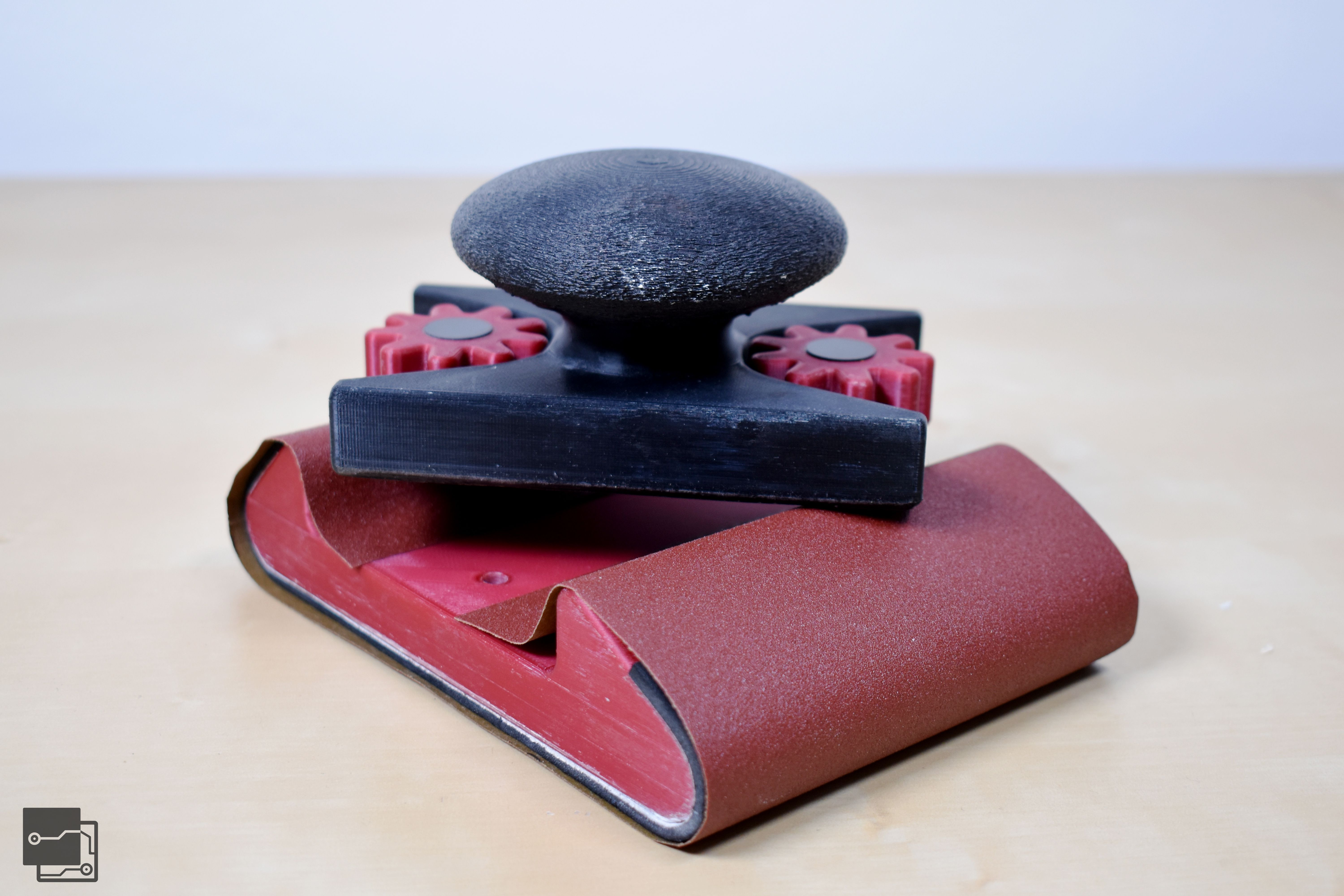 Sanding block - Large 115mm / 4.5in width by Open Hardware Designs ...