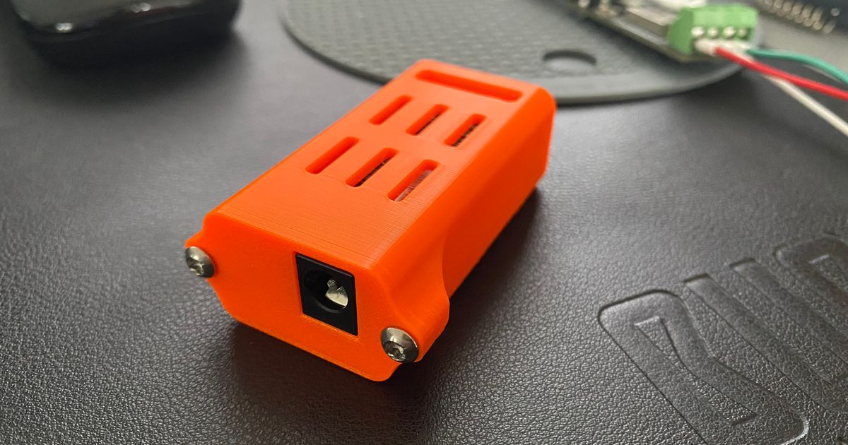 WLED All-in-one controller housing by Hasenpups | Download free STL model | Printables.com
