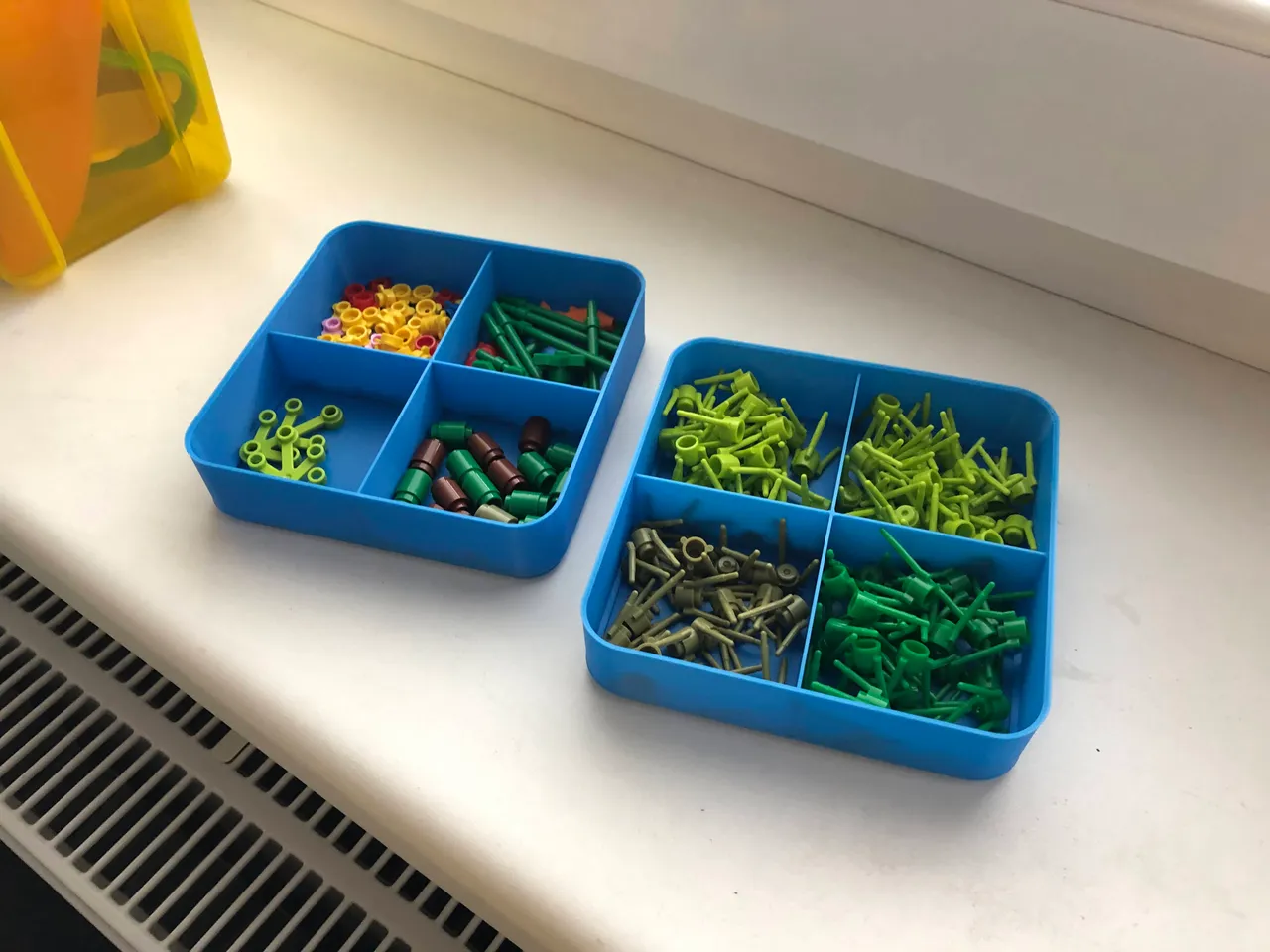 Stackable tray for lego by Petr A. | Download free STL model ...