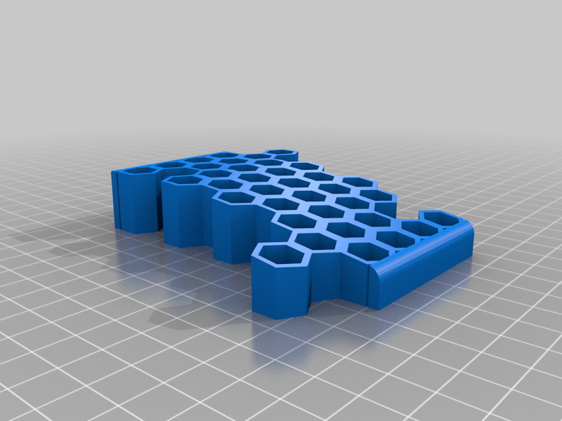 Keyboard Wrist Rest (Middle part for full size) - Hexagon Pattern by ...