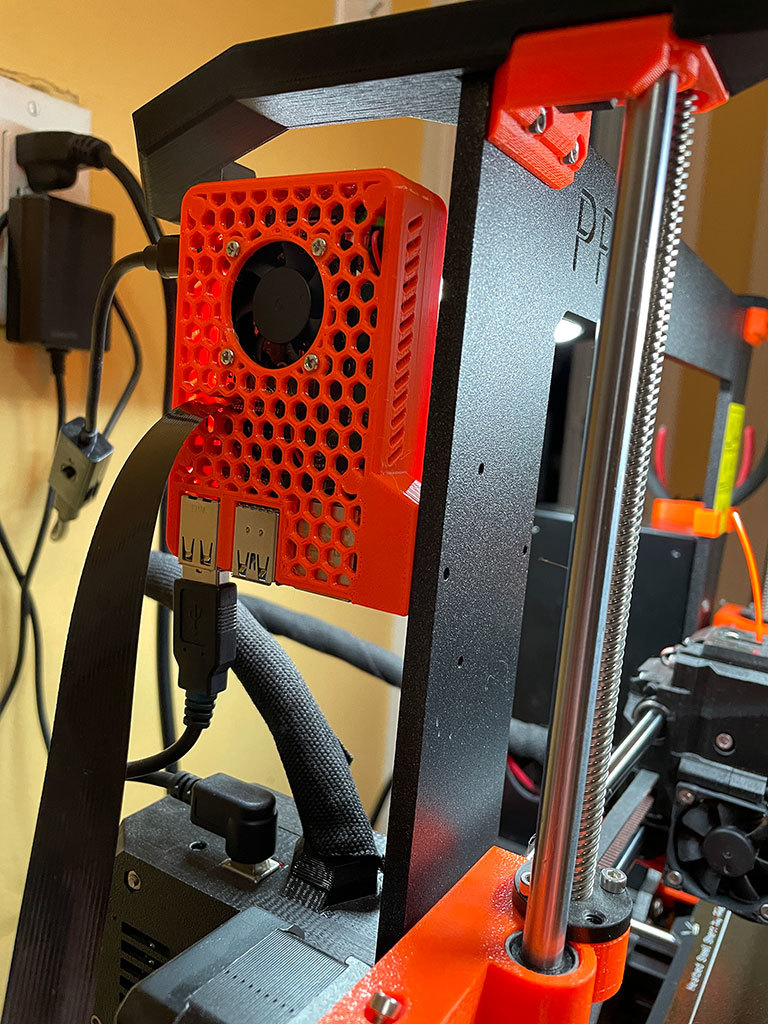 OctoPrint Raspberry Pi 4 B Case for Prusa MK3S autorstwa Braw | Pobierz darmowy model STL ...
