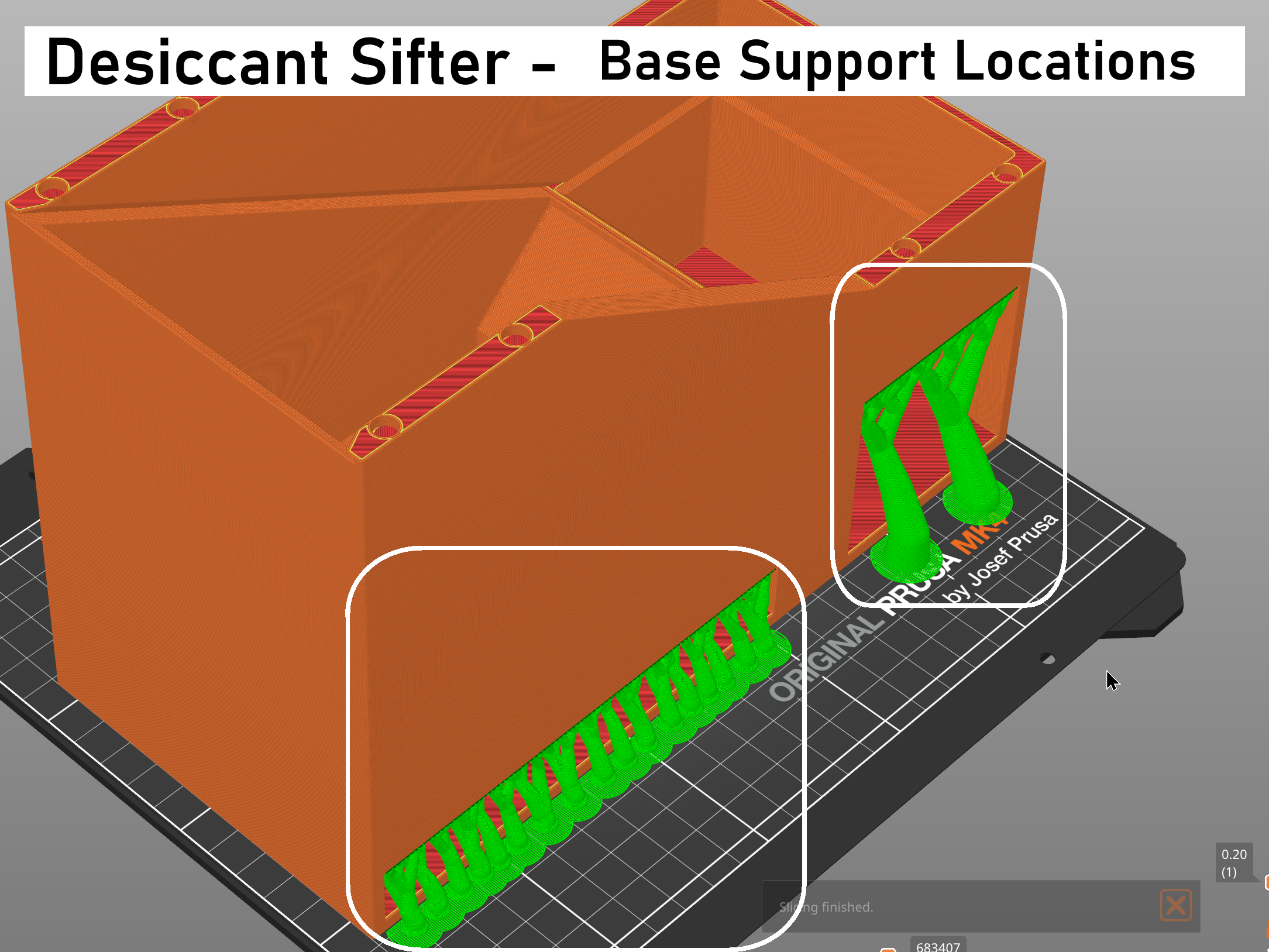 Desiccant Sifter by Phil Caruso | Download free STL model | Printables.com