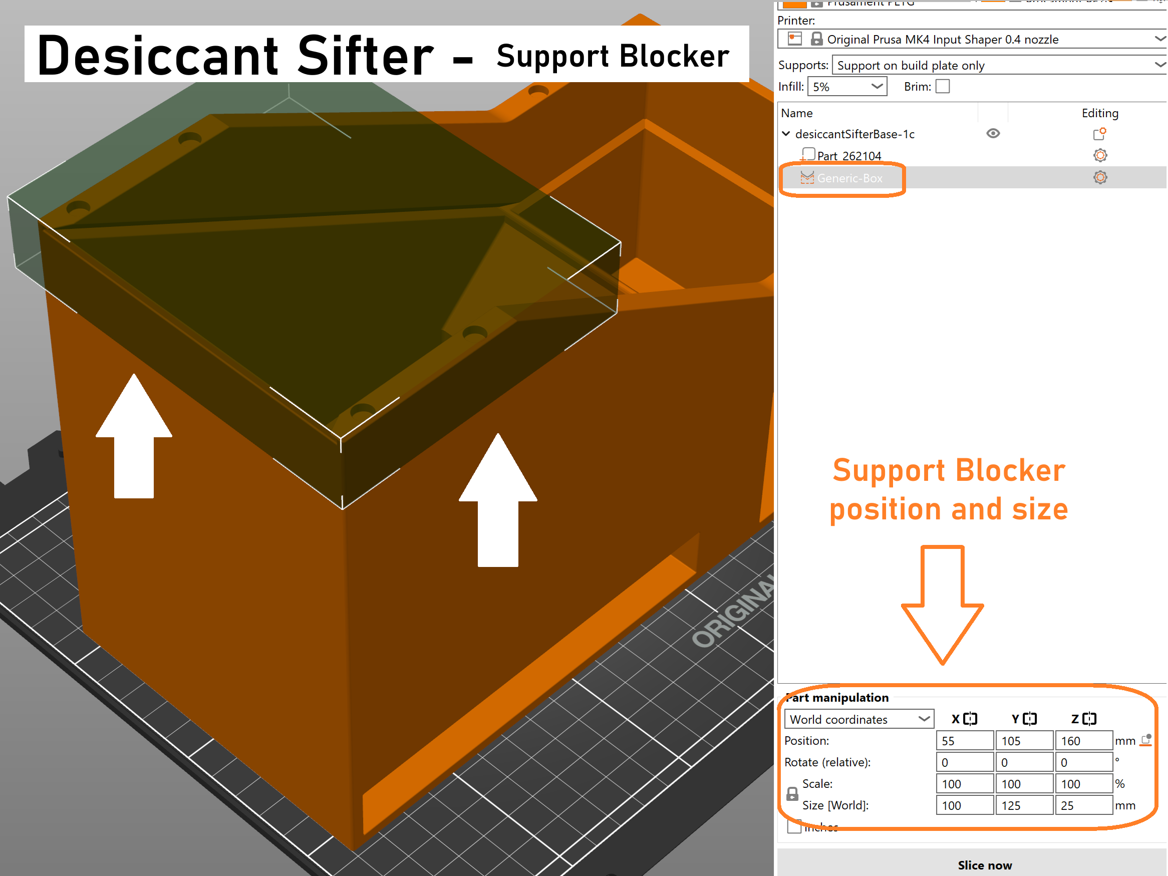 Desiccant Sifter by Phil Caruso | Download free STL model | Printables.com