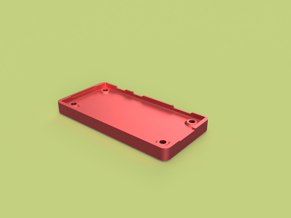 Wall mountable Raspberry pi zero/zero 2 case with space for 8mm ...