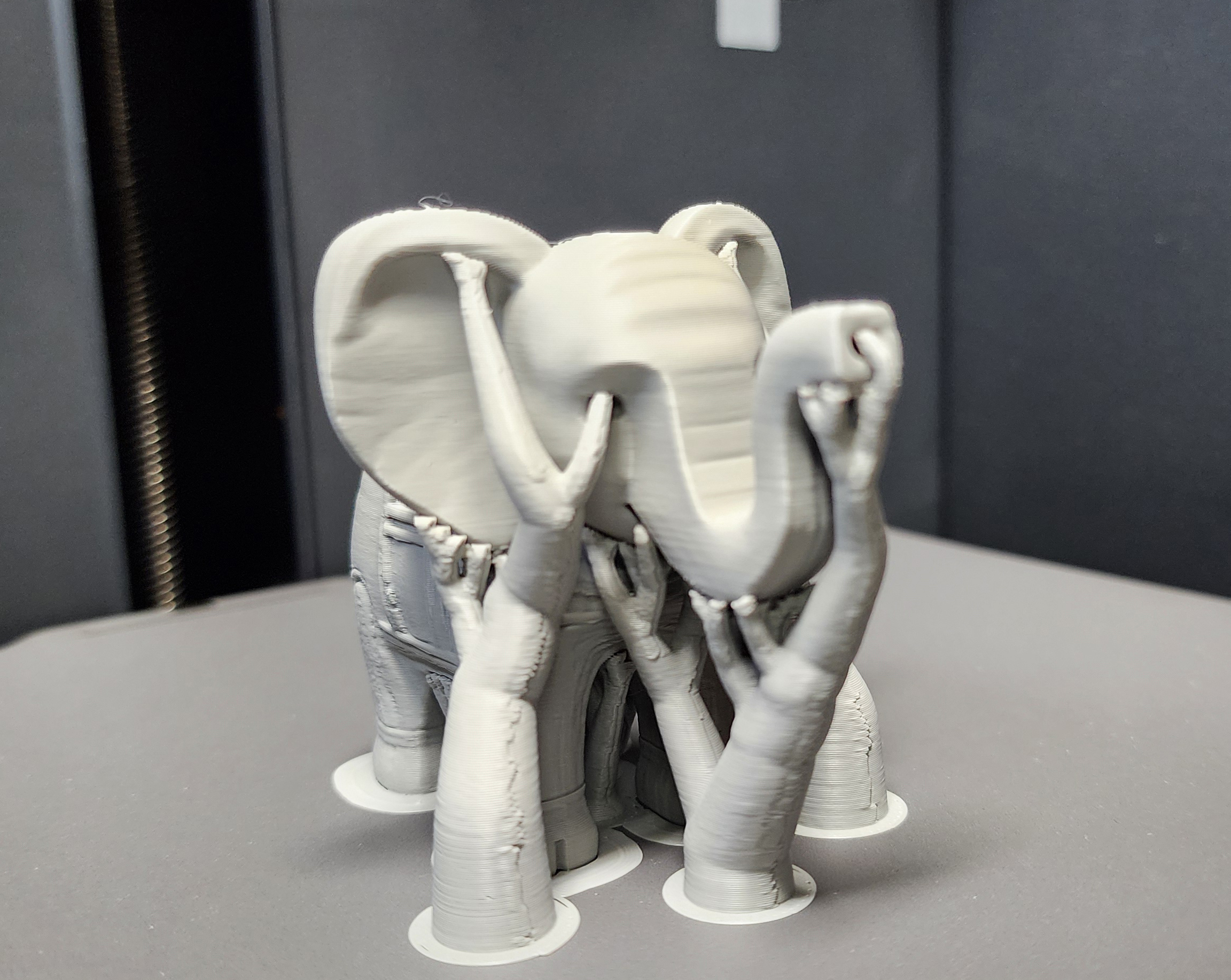 Carved Elephant Toy by Triple G Workshop | Download free STL model ...