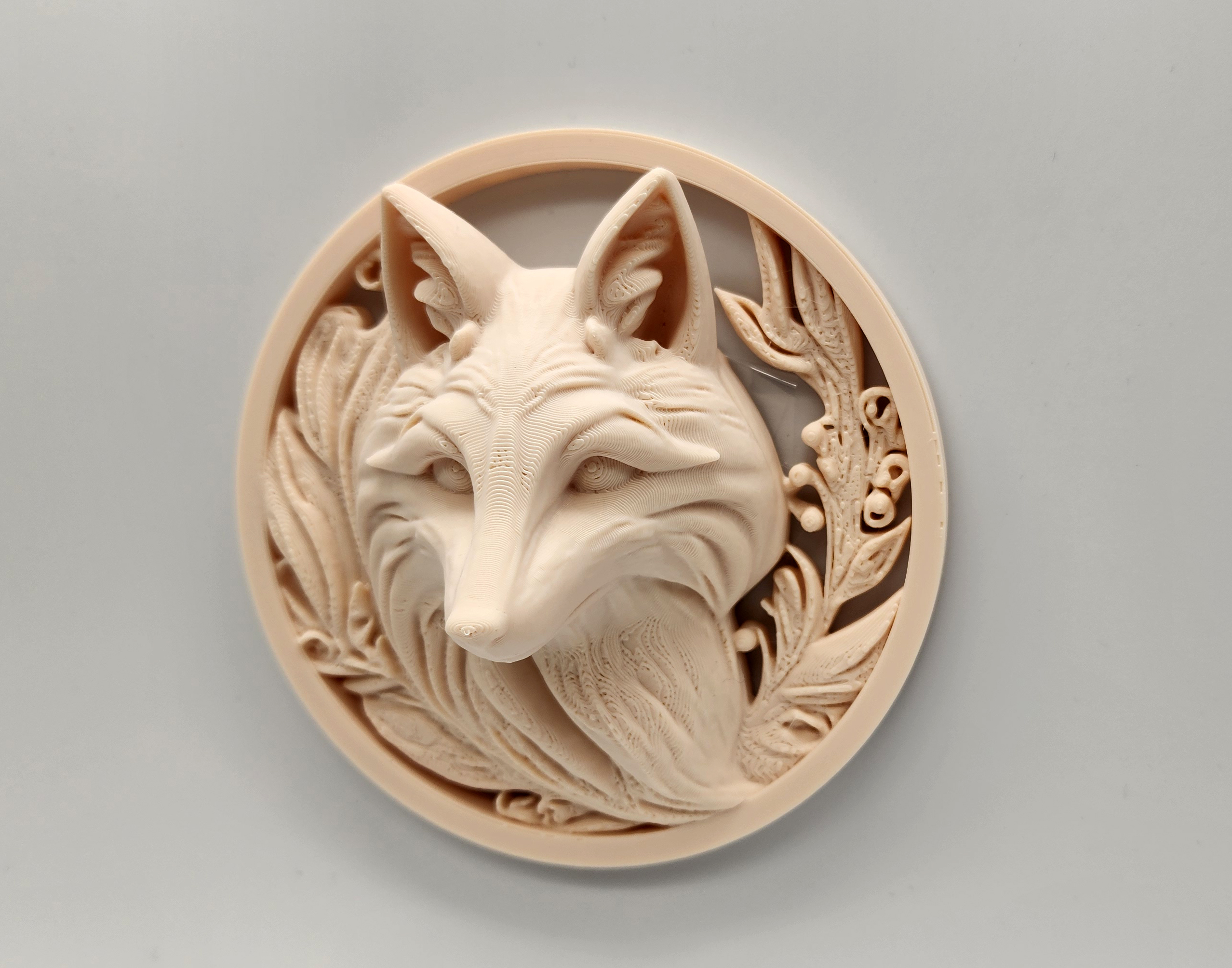 Fox Relief Sculpture Wall Art - No Supports by Triple G Workshop ...