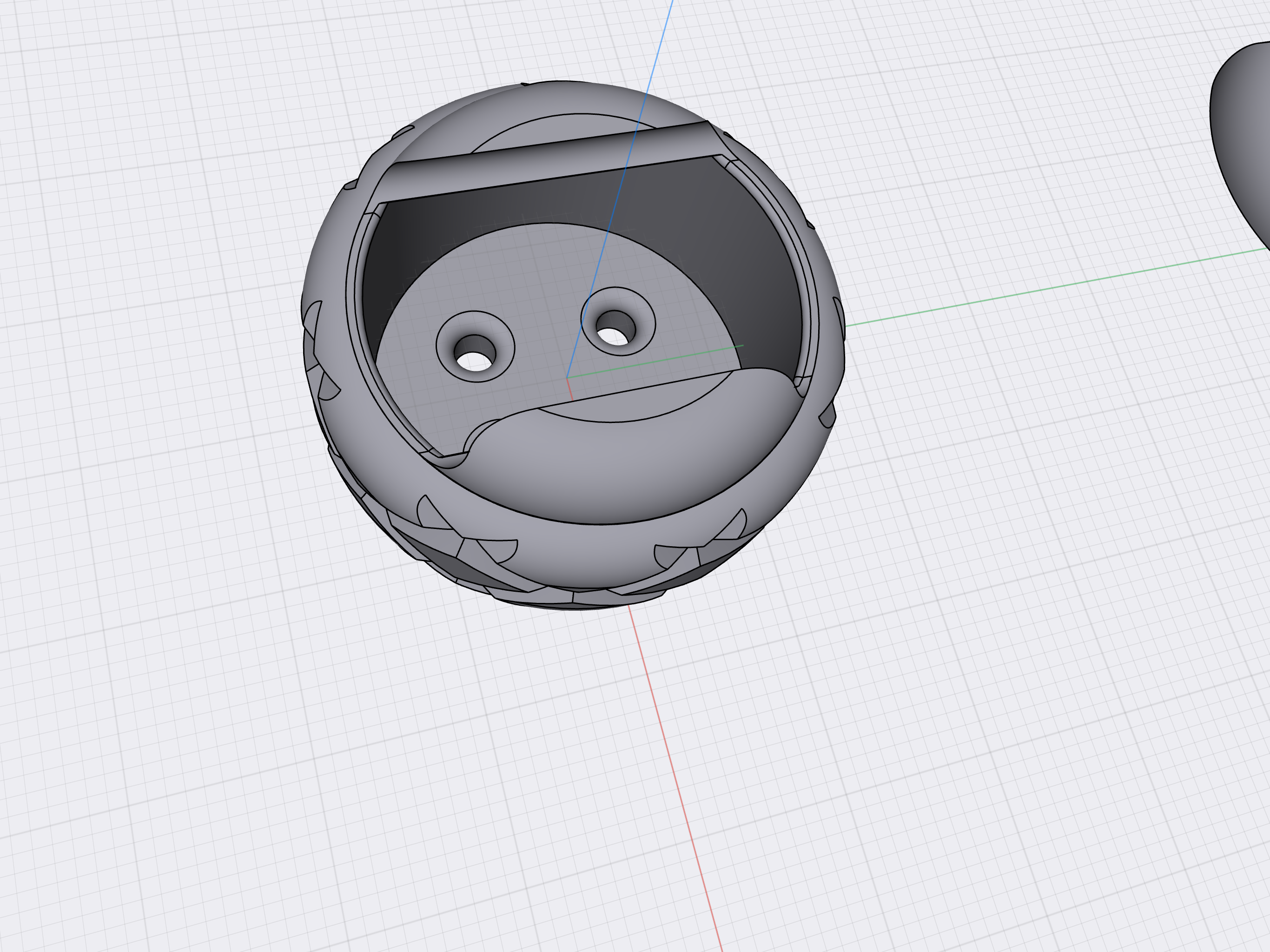 Spy Button by J.P. | Download free STL model | Printables.com