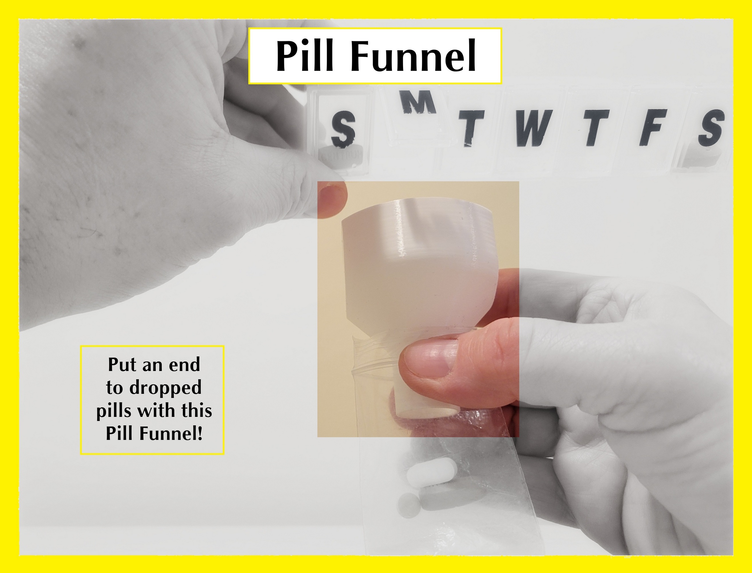 Pill Funnels by Phil Caruso | Download free STL model | Printables.com
