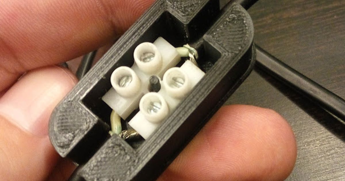 H-Type Screw Connector Box by AfBu | Download free STL model ...