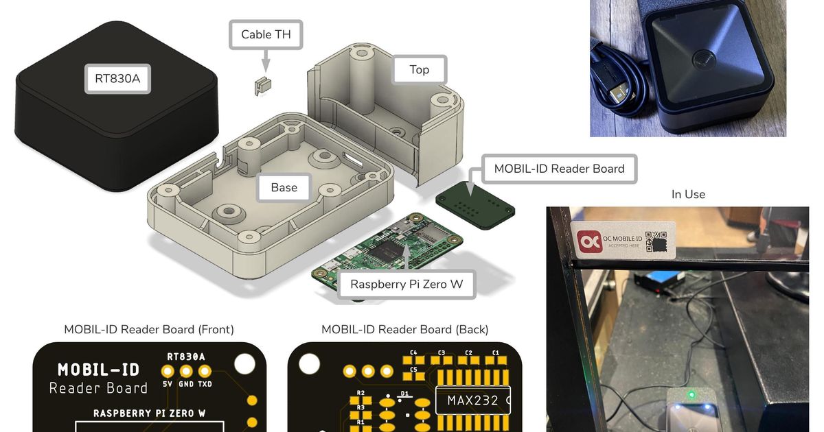 MOBIL-ID Reader by adsiemer | Download free STL model | Printables.com