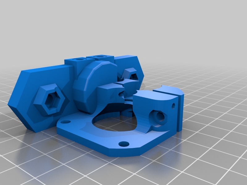 Motor Mount Extruder by Paul Chase | Download free STL model ...