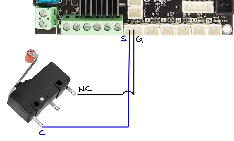 runout sensor for creality sprite extruder by Valerie Moore | Download ...