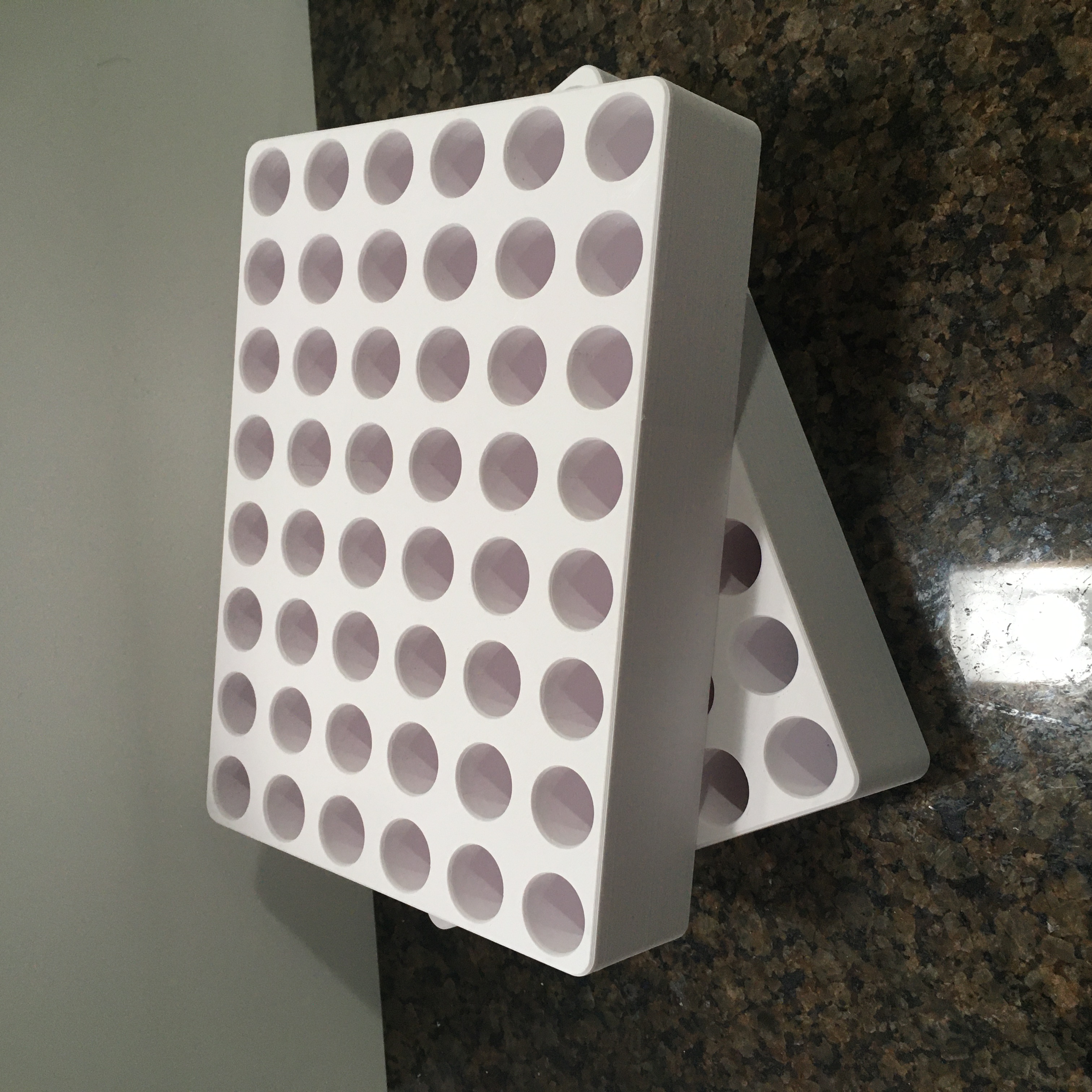 15ml Tube Rack (Small - 8 x 6) by moyerek | Download free STL model ...