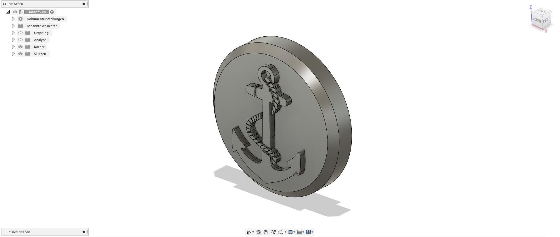 Change Button Cover by Stain | Download free STL model | Printables.com