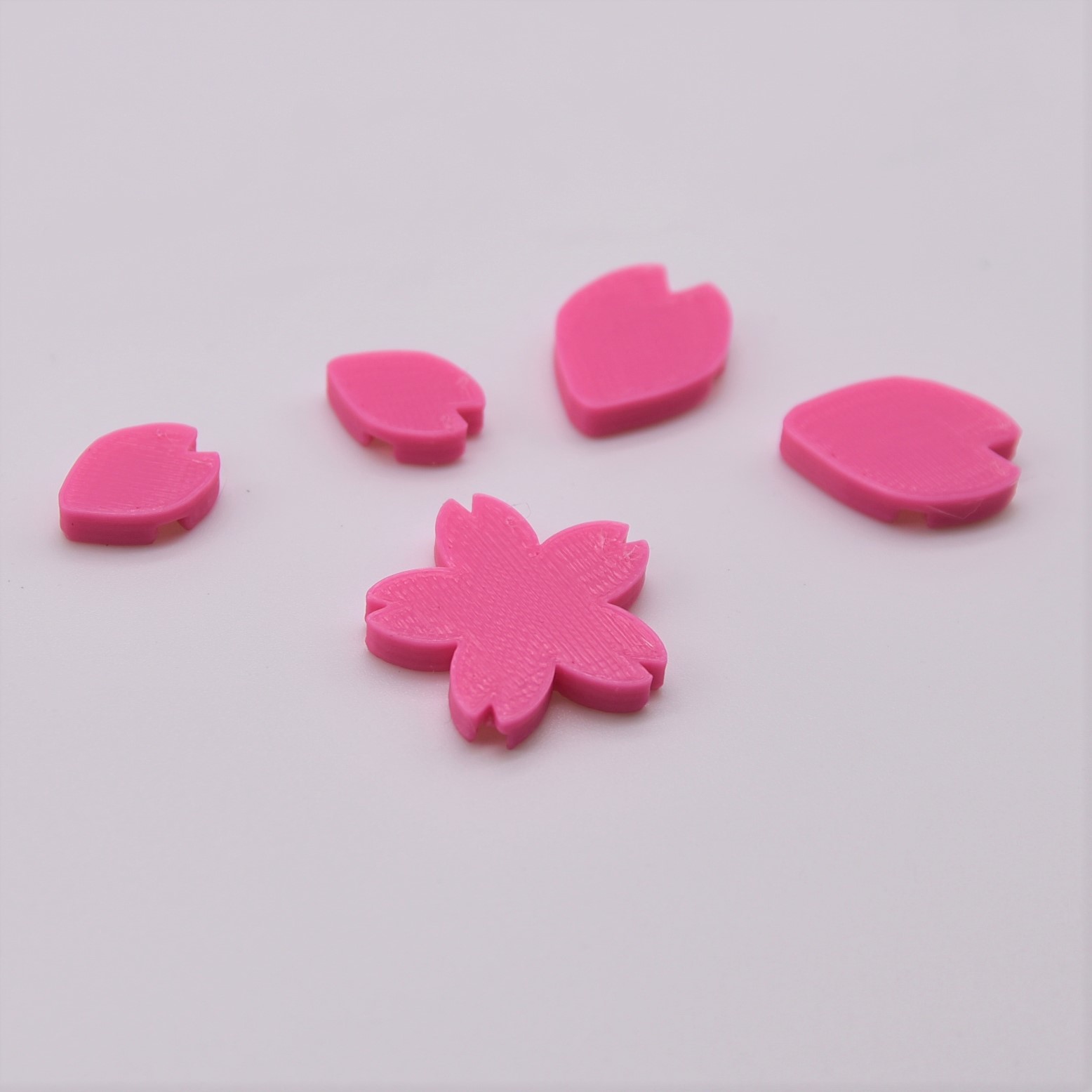 Cherry blossom (Japanese SAKURA) button collection by hectare3D ...