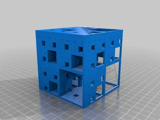 Fractal Cube by Openscaddad | Download free STL model | Printables.com