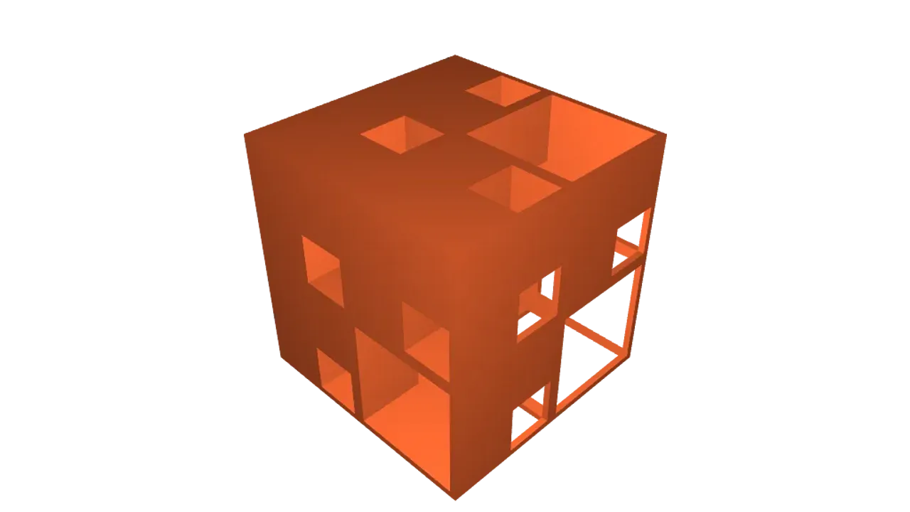 cube fractal by Melmaking | Download free STL model | Printables.com