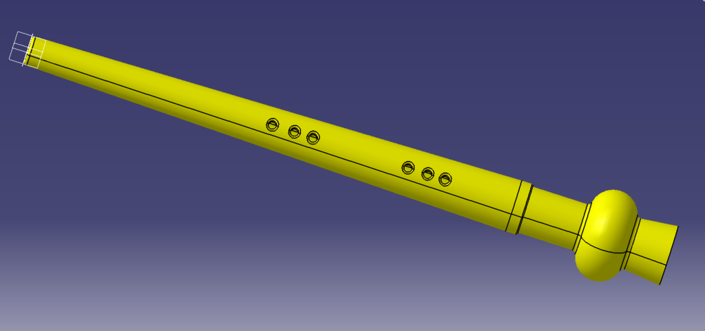 Serpent soprano sized instrument by Melmaking | Download free STL model ...